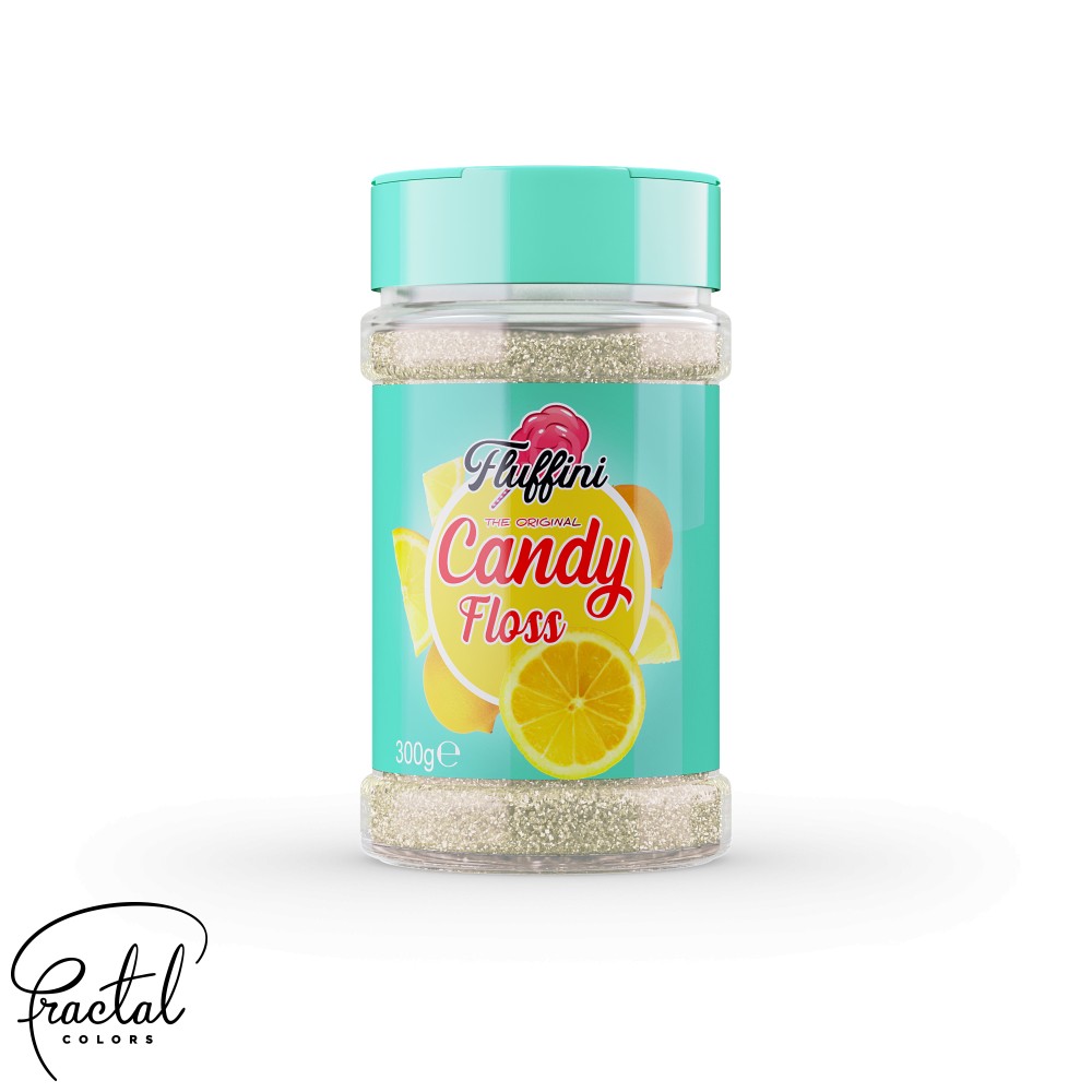 bake-a-cake - Zuckerwatte - Aromatisierter Zucker - Zitrone